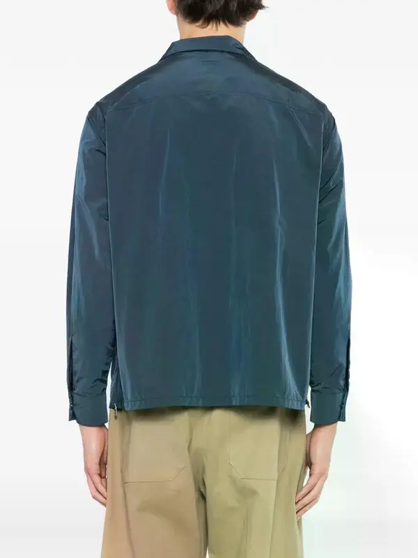 AGNES B. Open-collar Pocket Shirt