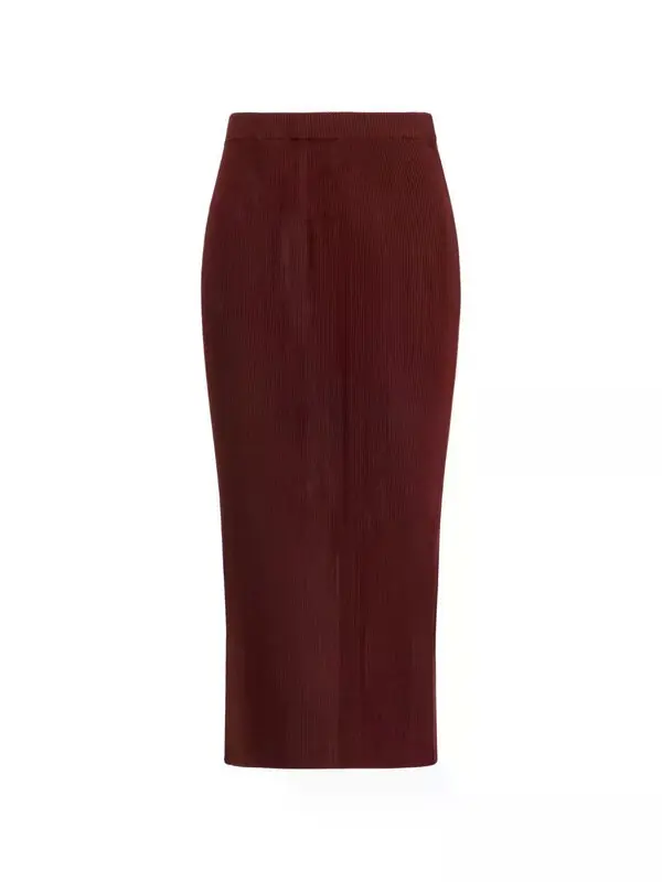 Max Mara Ribbed-knit Skirt