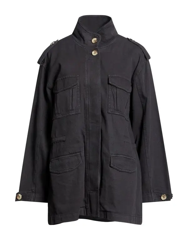 8PM Cotton Safari Jacket - Blue