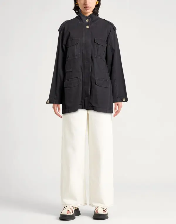 8PM Cotton Safari Jacket - Blue