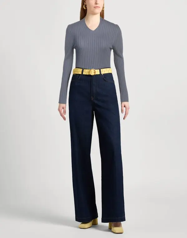FERRAGAMO Virgin Wool Sweater - Blue
