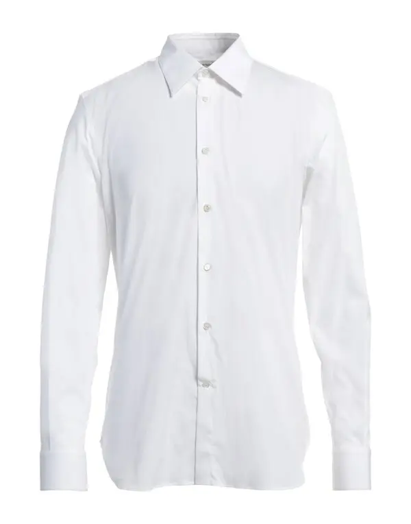 Alexander McQueen Shirt Size Cotton, Elastane - White