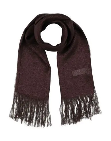 Fabiana Filippi Scarf Linen, Viscose, Metal, Polyester - Brown