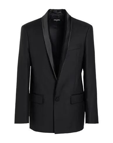 Dsquared2 Blazer Size Virgin Wool, Silk
