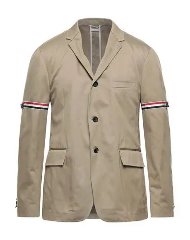 Thom Browne Cotton Twill Blazer - Beige