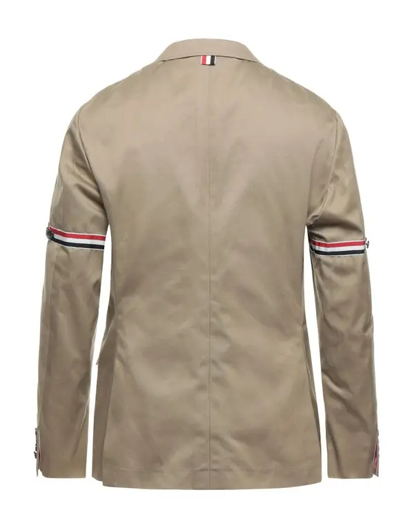 Thom Browne Cotton Twill Blazer - Beige