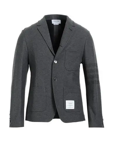 Thom Browne Midnight Cotton Blazer - Grey
