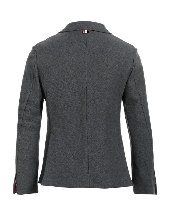 Thom Browne Midnight Cotton Blazer - Grey