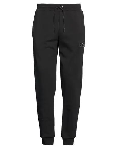 EA7 Pants Midnight Size Polyester, Cotton - Black