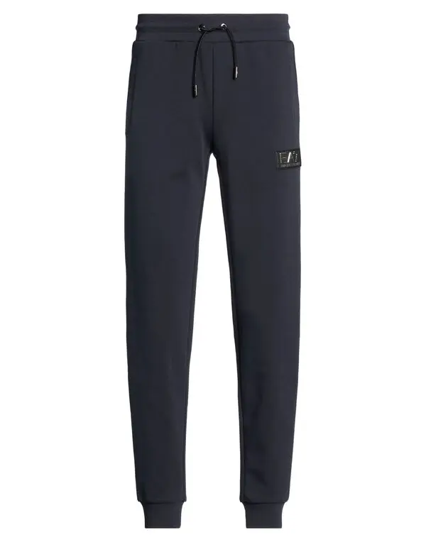 EA7 Pants Size Polyester, Cotton - Blue