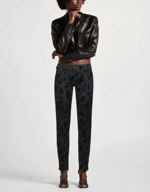 JACOB COHЁN Tapered Velvet Jeans