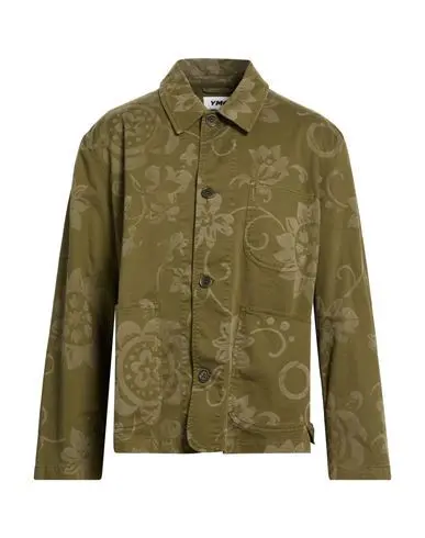 You Must Create Cotton Blend Floral Print Overshirt