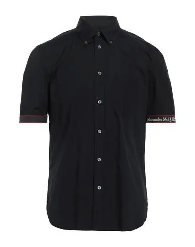 Alexander McQueen Shirt Size Cotton, Elastane, Polyester - Black