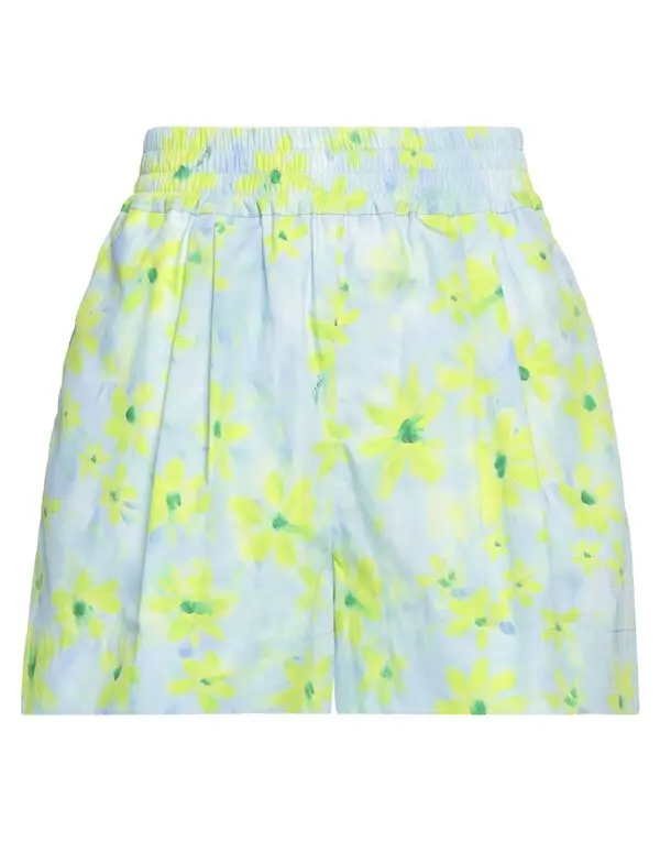 Marni Printed High-waisted Cotton Shorts