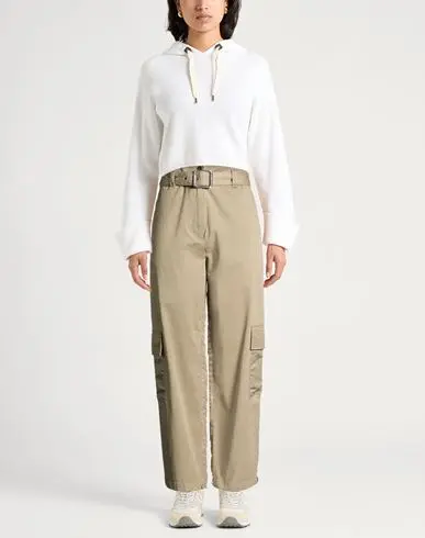 Pinko Cotton Blend Cargo Pants - Green