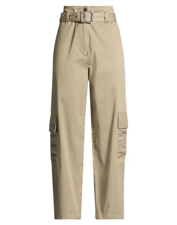 Pinko Cotton Blend Cargo Pants - Green
