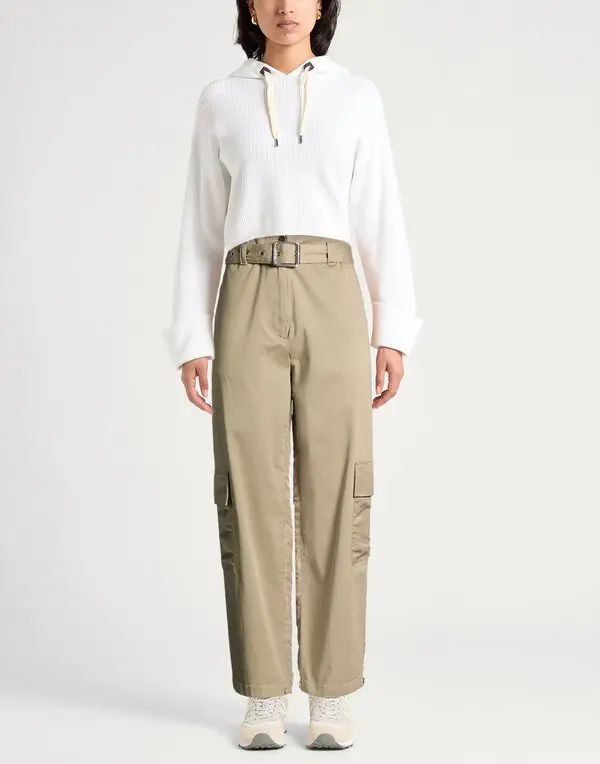 Pinko Cotton Blend Cargo Pants - Green