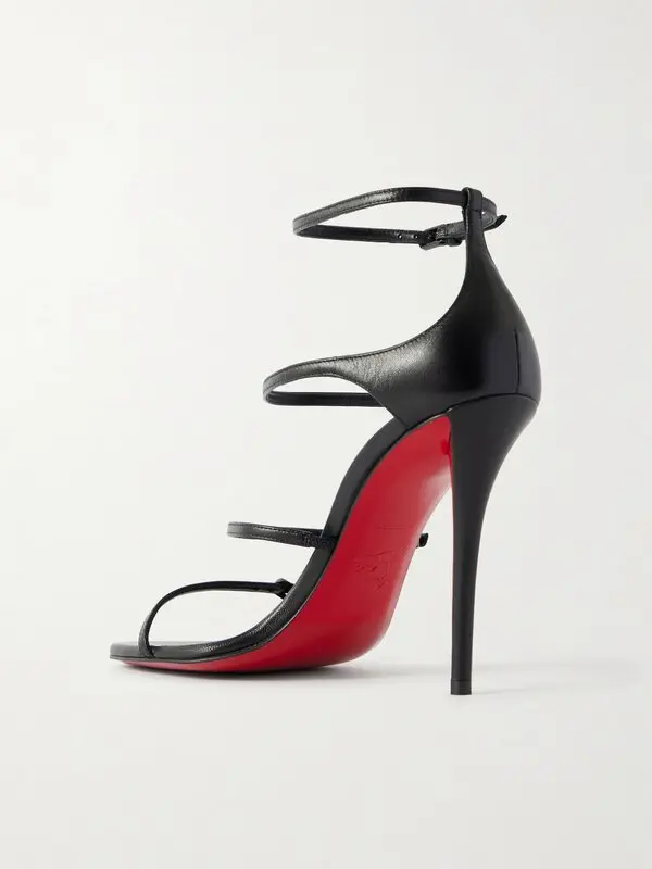 CHRISTIAN LOUBOUTIN Millennium Buckled Leather Sandals