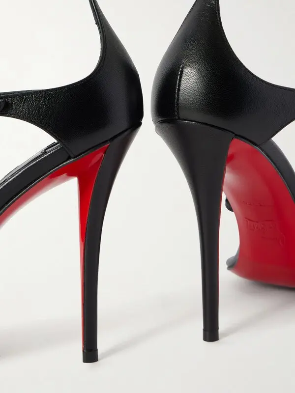 CHRISTIAN LOUBOUTIN Millennium Buckled Leather Sandals