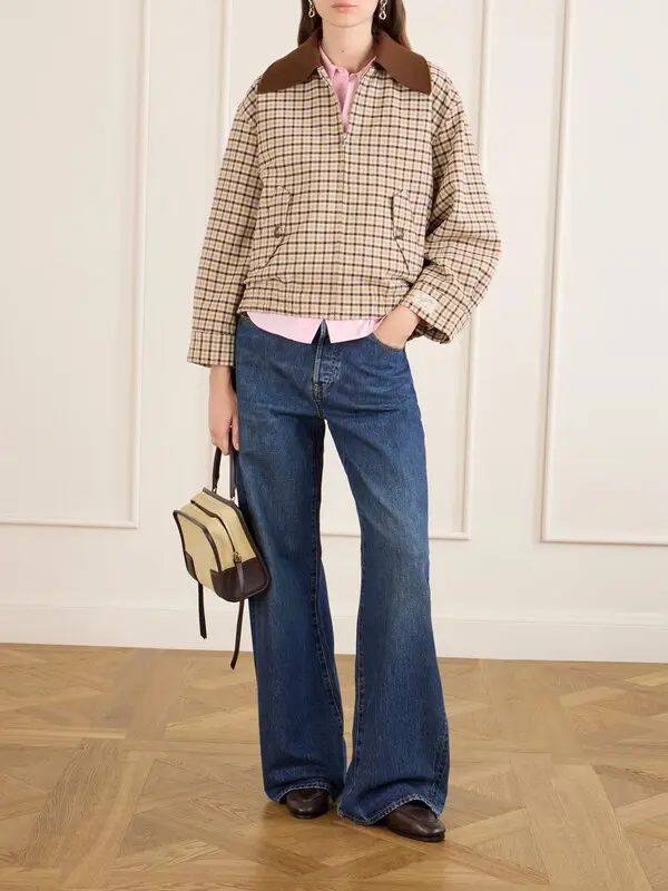 Sea Savannah Plaid Jacket
