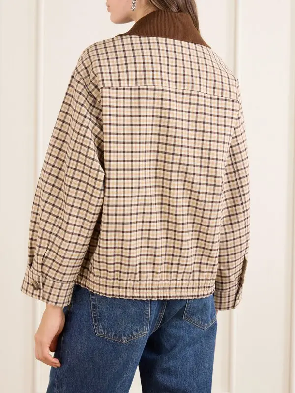 Sea Savannah Plaid Jacket
