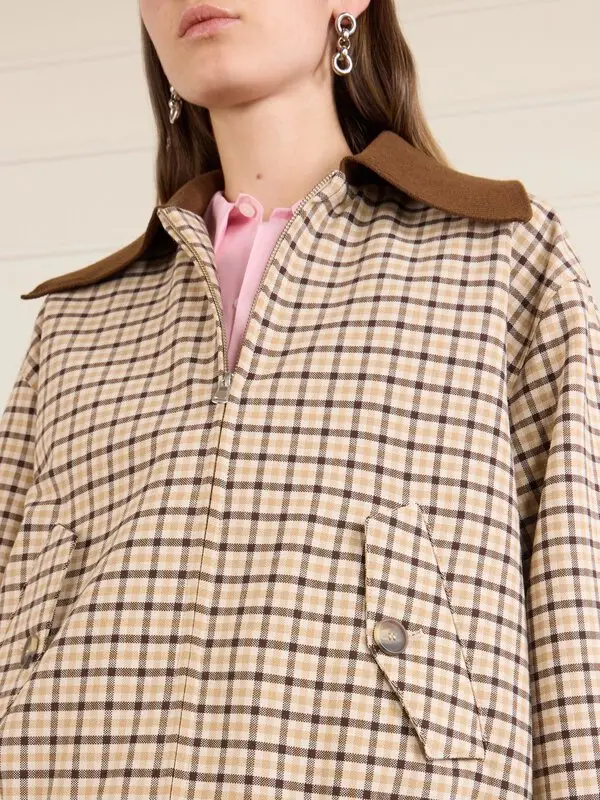 Sea Savannah Plaid Jacket