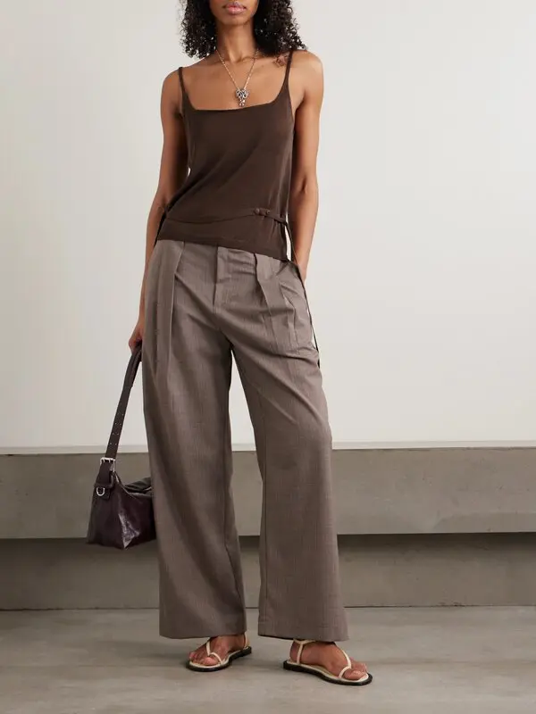 DEIJI STUDIOS Belted Organic Cotton Tank