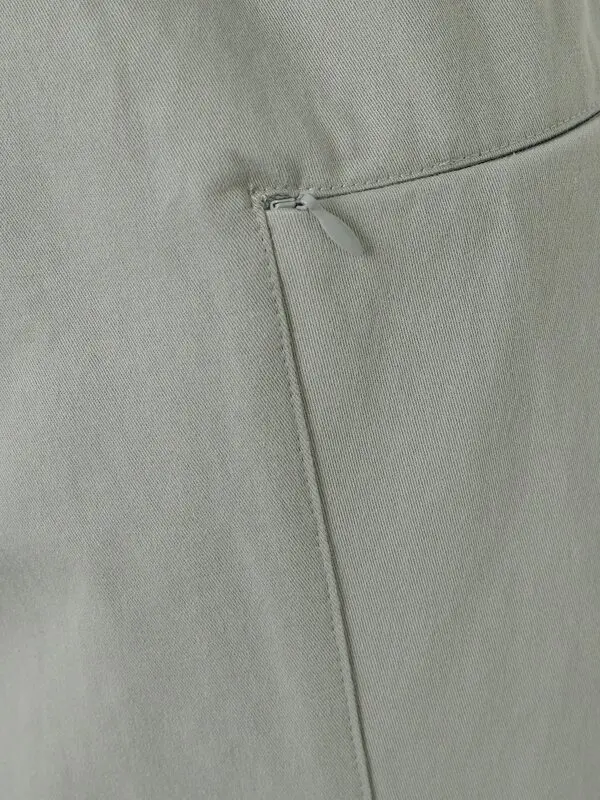 DEIJI STUDIOS Pleat Organic Cotton-twill Barrel-leg Pants