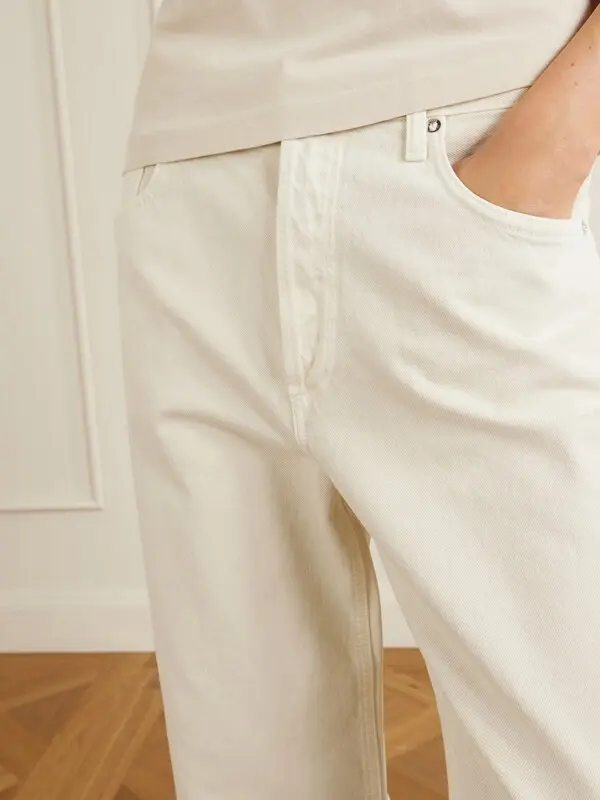 AGOLDE Low Slung Baggy Organic Boyfriend Jeans - Neutrals