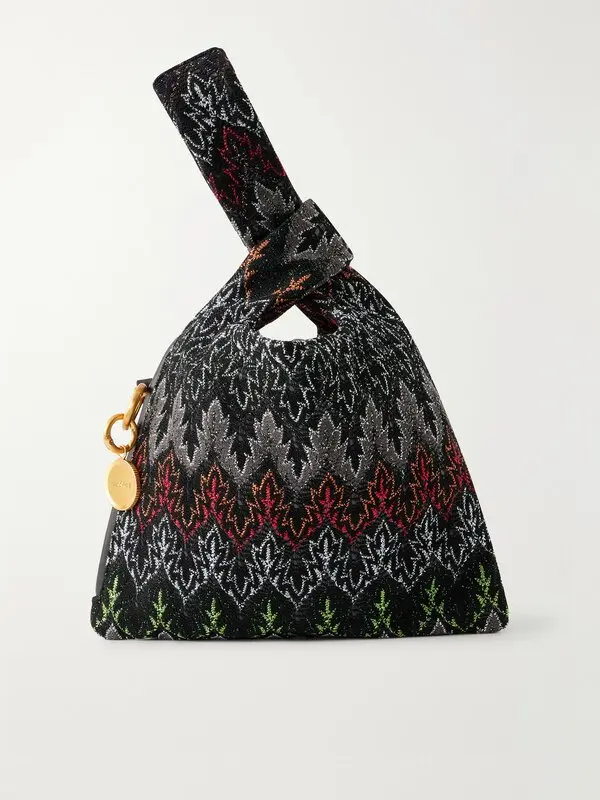 Missoni Striped Lurex Mini Bag
