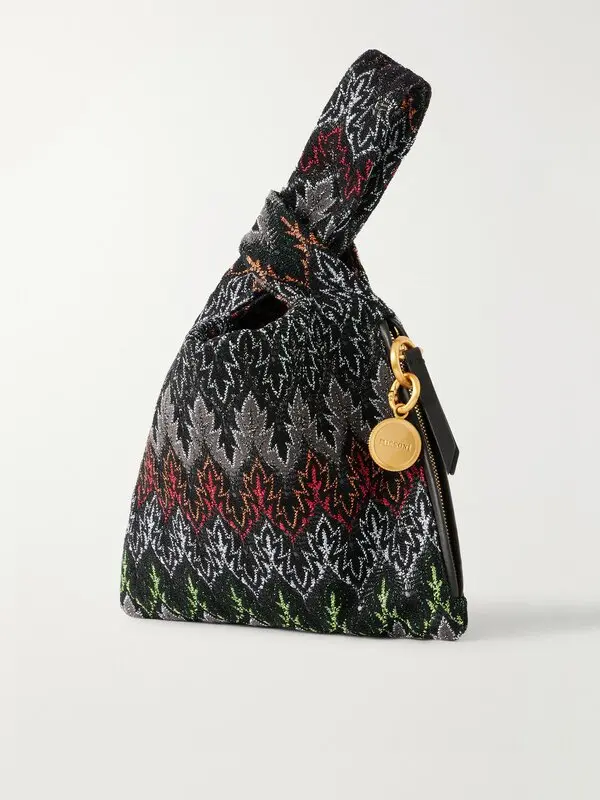 Missoni Striped Lurex Mini Bag