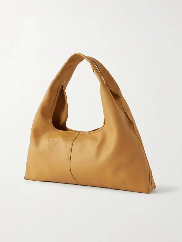 AMI Paris Etienne Leather Shoulder Bag