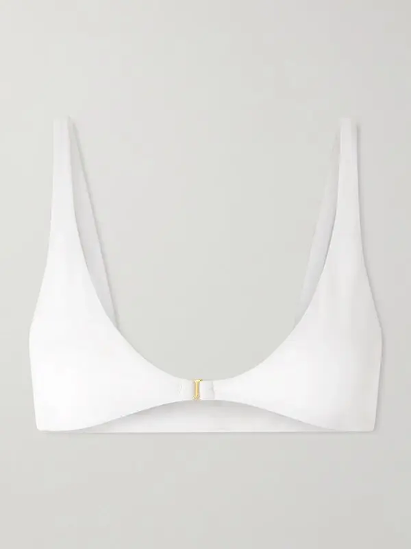 Kiki De Montparnasse Euchaffe Bikini Top - Neutrals