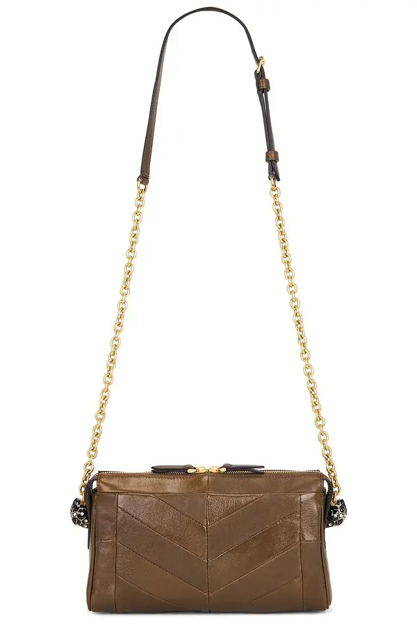 Valentino Garavani Panthea Small Shoulder Bag - Tundra
