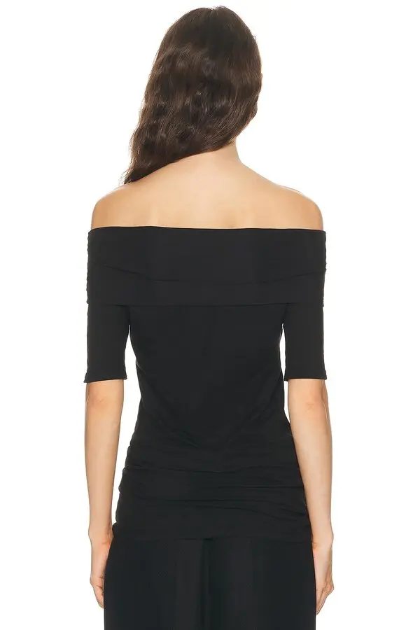 LEMAIRE Short Sleeve Twisted Top
