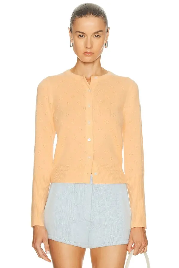 Guest In Residence Compass Jane Cardigan - Sorbet