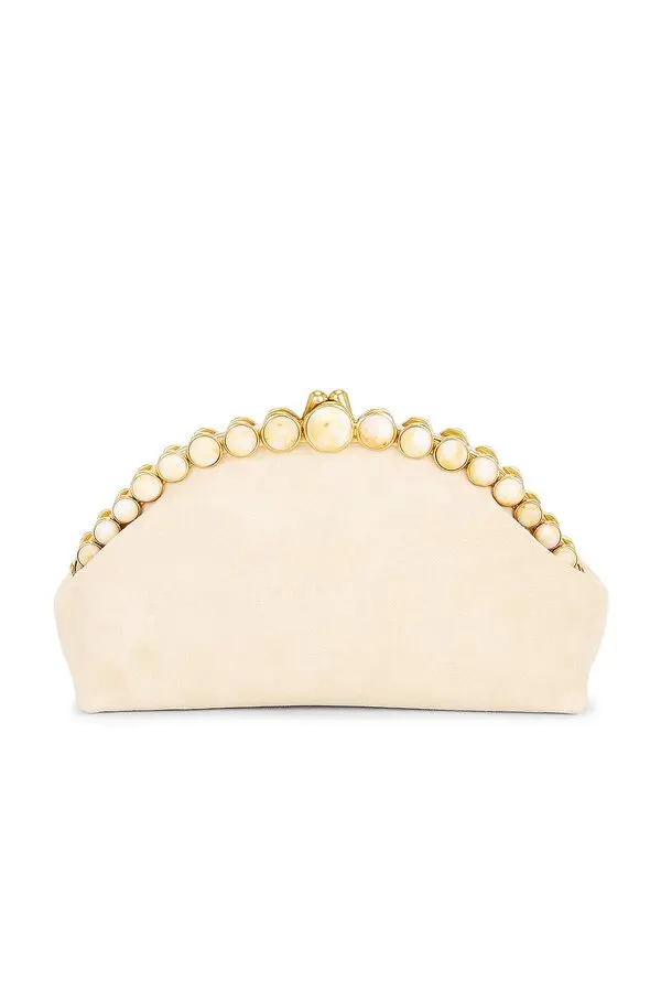 Cult Gaia Una Clutch - Sand