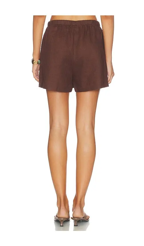 Rails Jenner Linen Short - Brown