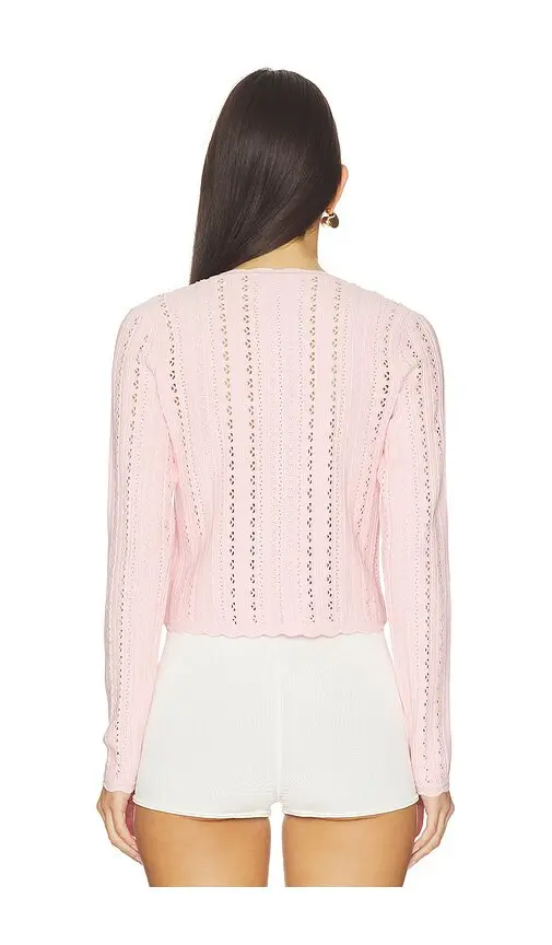 LoveShackFancy Peridot Cardigan - Pink