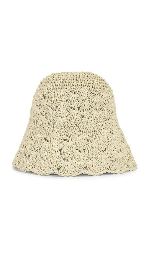 LOVERS AND FRIENDS Cori Raffia Hat