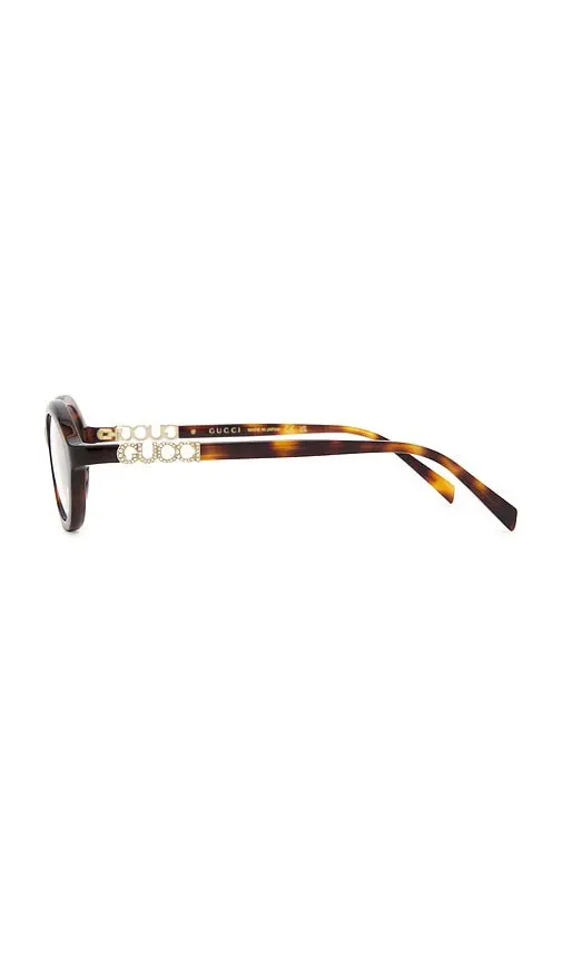 Gucci Oval Eyeglasses