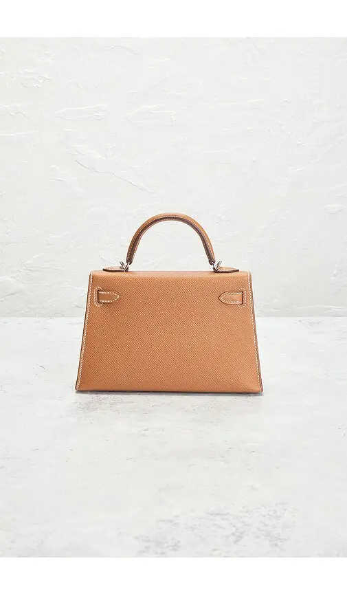 FWRD RENEW Hermes Epsom Kelly 20 Handbag - Brown