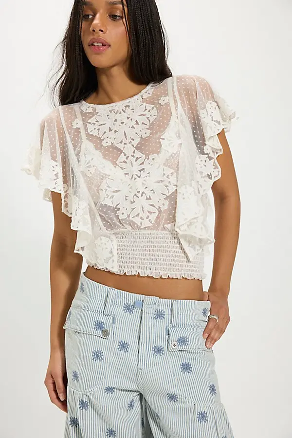 Free People Eclipse Garden Top