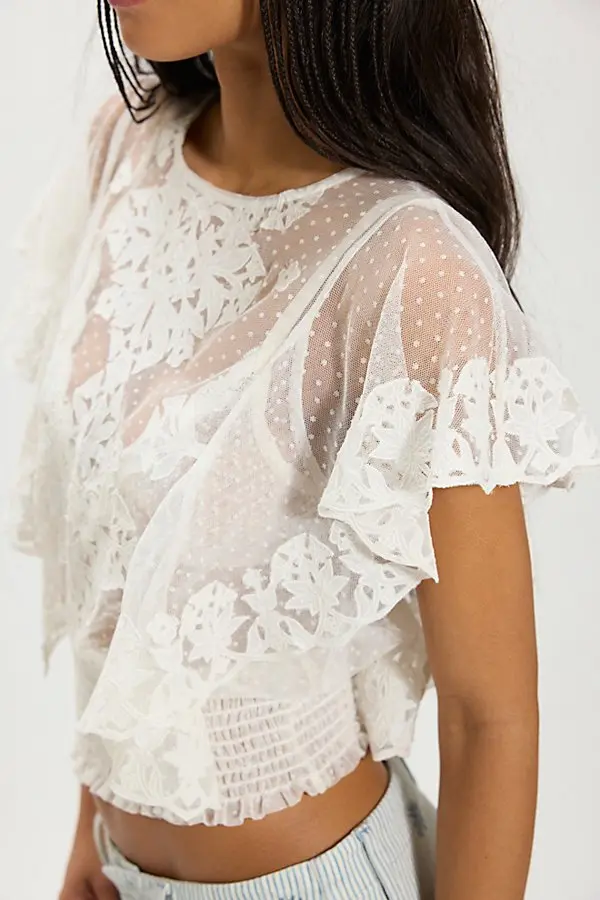 Free People Eclipse Garden Top