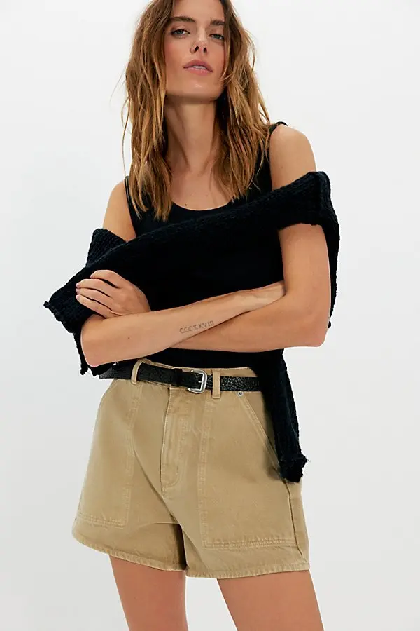 Rolla's Mirage Trade High-rise Shorts - Sand