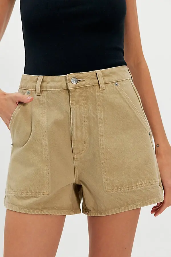 Rolla's Mirage Trade High-rise Shorts - Sand