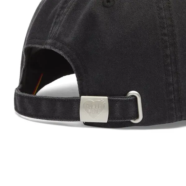 HUMAN MADE Embroidered Heart 6 Panel Cap - Black