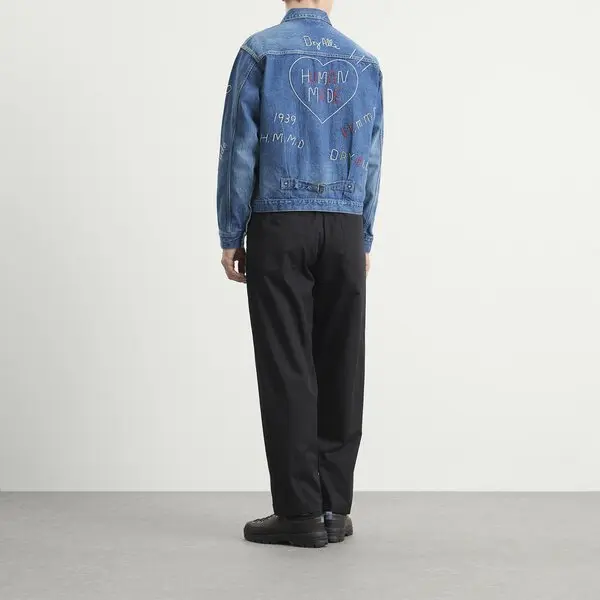 HUMAN MADE Hand Stitched Denim Work Jacket - Indigo