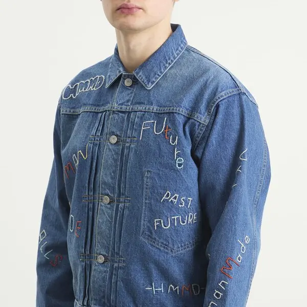 HUMAN MADE Hand Stitched Denim Work Jacket - Indigo