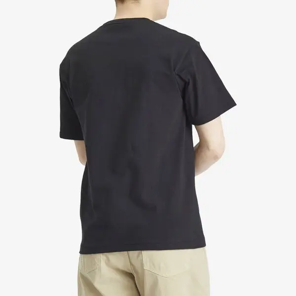 A BATHING APE Stencil Circle Ape Face T-shirt